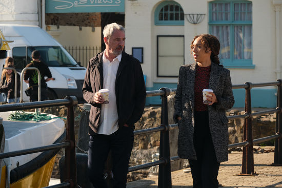 Neil Morrissey Christopher Reasley Pearl Mackie Editorial Stock Photo ...