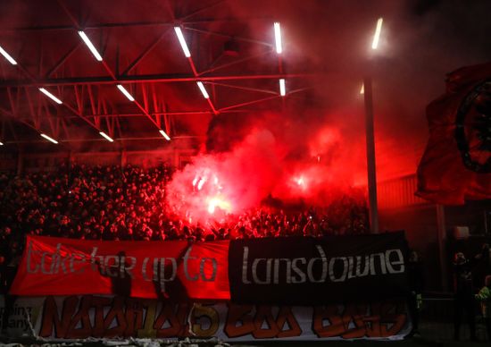 Bohemians Vs Waterford Bohemians Fans Ahead Editorial Stock Photo ...