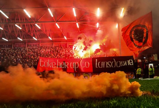 Bohemians Vs Waterford Bohemians Fans Ahead Editorial Stock Photo ...