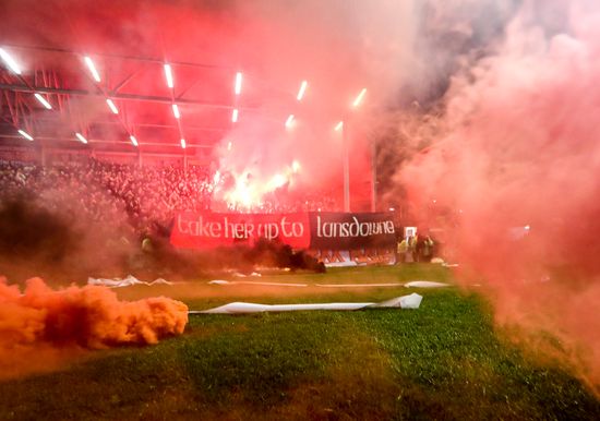 Bohemians Vs Waterford Bohemians Fans Ahead Editorial Stock Photo ...
