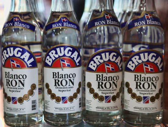 Bottles White Rum Brugal Rum Factory Editorial Stock Photo - Stock ...