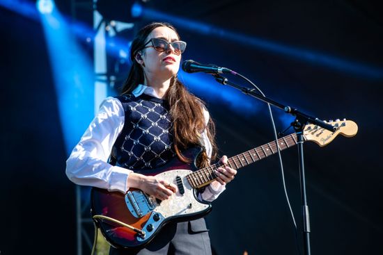 Madeline Follin Cults Performs On Day Editorial Stock Photo - Stock ...