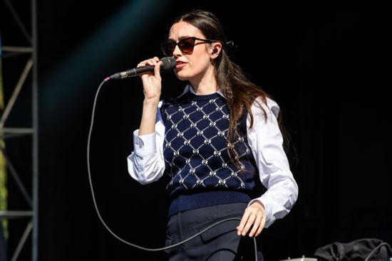 Madeline Follin Cults Performs On Day Editorial Stock Photo - Stock ...