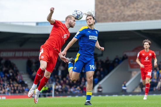 Afc Wimbledon Forward Aaron Pressley 19 Editorial Stock Photo - Stock ...