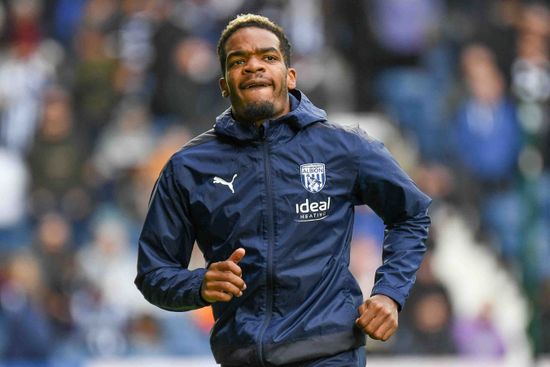 West Bromwich Albion Midfielder Grady Diangana Editorial Stock Photo ...