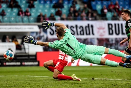 Fuerths Goalkeeper Marius Funk Front Concedes Editorial Stock Photo ...