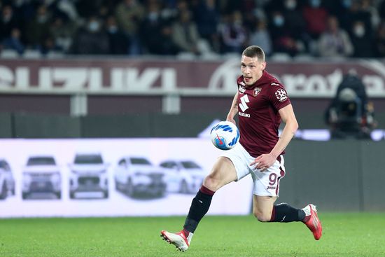 Andrea Belotti Torino Fc Controls Ball Editorial Stock Photo - Stock ...