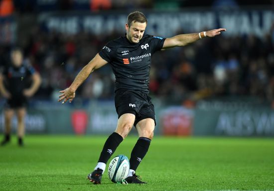 Stephen Myler Ospreys Kicks Goal Editorial Stock Photo - Stock Image ...
