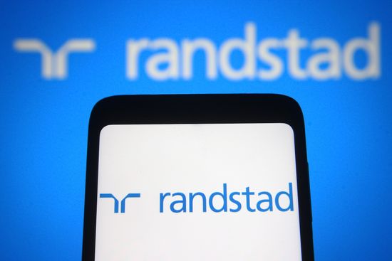 This Photo Illustration Randstad Nv Logo Editorial Stock Photo - Stock ...