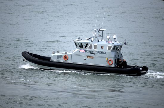 Border Force Cutters Operating Portsmouth Image Editorial Stock Photo ...
