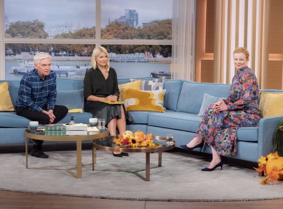 Phillip Schofield Holly Willoughby Sarah Snook Editorial Stock Photo ...