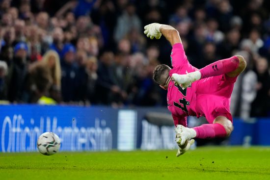 Fraser Forster Southampton Attempts Make Save Editorial Stock Photo ...