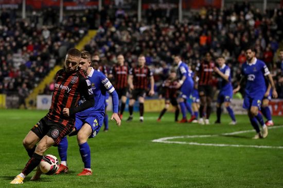 Bohemians Vs Waterford Bohemians Keith Ward Editorial Stock Photo ...
