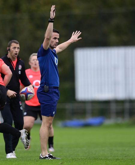 Referee Luke Pearce During England Womens Editorial Stock Photo - Stock ...