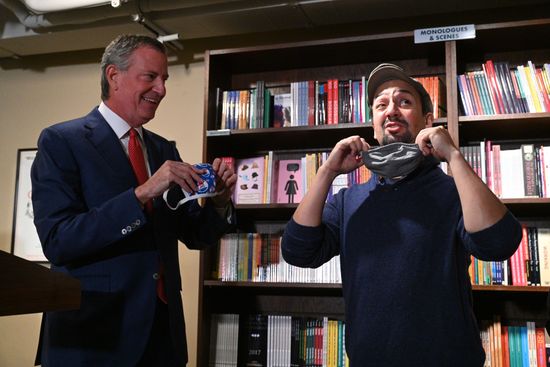 Mayor Bill De Blasio Celebrates Reopening Editorial Stock Photo - Stock ...
