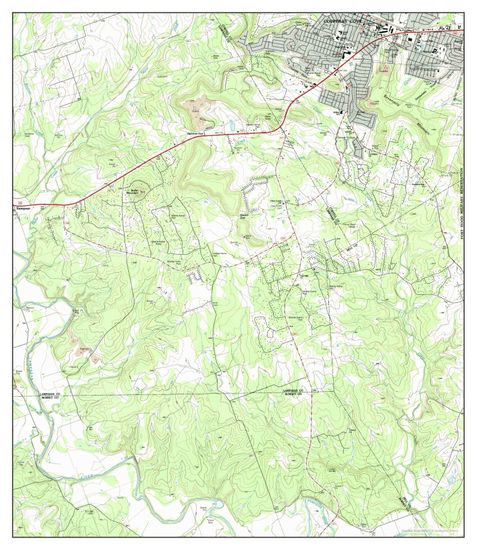 Usa Timeless Maps Copperas Cove Texas Editorial Stock Photo - Stock ...