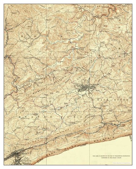 Usa Timeless Maps Bluefield West Virginia Editorial Stock Photo - Stock ...
