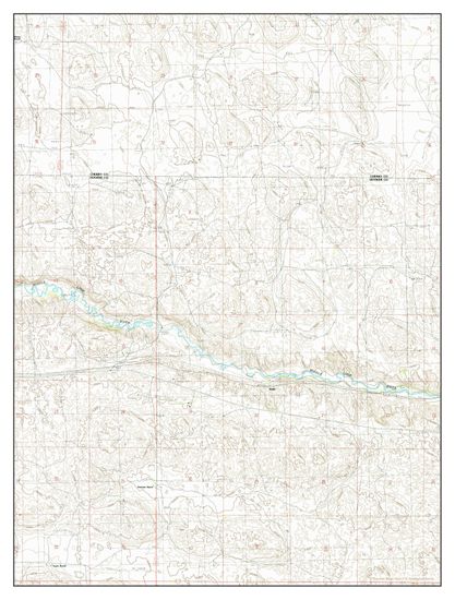 Usa Timeless Maps Seneca Sw Nebraska Editorial Stock Photo - Stock ...