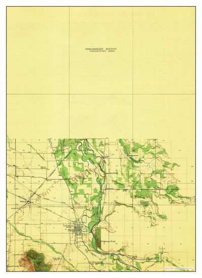 Usa Timeless Maps Lebanon Oregon Map Editorial Stock Photo - Stock ...