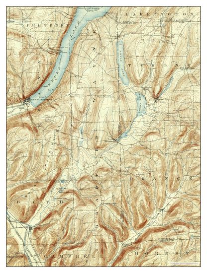 Usa Timeless Maps Hammondsport New York Editorial Stock Photo - Stock ...