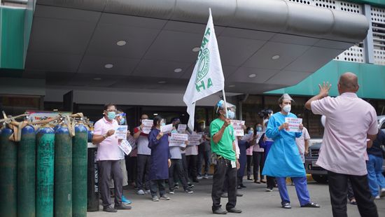 Health Workers Tondo Medical Center Manila Editorial Stock Photo ...