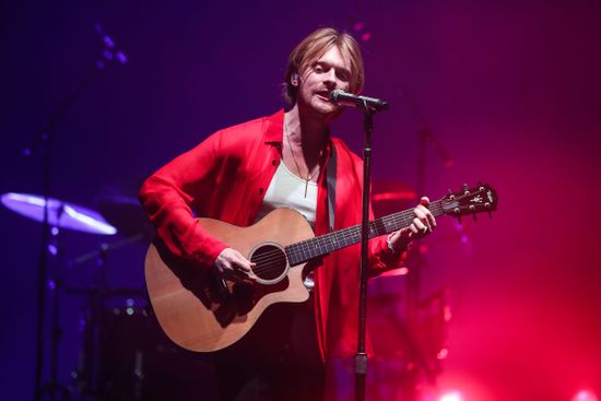 Singer Finneas Finneas Oconnell Performs On Editorial Stock Photo ...