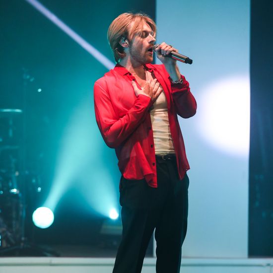 Singer Finneas Finneas Oconnell Performs On Editorial Stock Photo ...