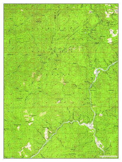 Usa Timeless Maps Agness Oregon Map Editorial Stock Photo - Stock Image ...