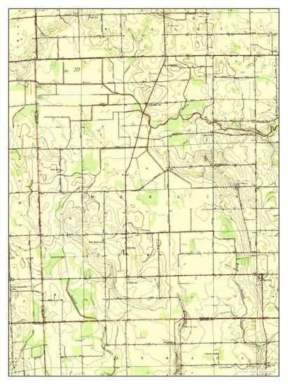 Usa Timeless Maps Allenton Michigan Map Editorial Stock Photo - Stock ...