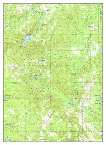Usa Timeless Maps Comins Michigan Map Editorial Stock Photo - Stock ...