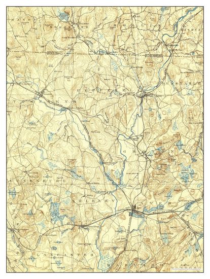 Usa Timeless Maps Groton Massachusetts Map Editorial Stock Photo ...
