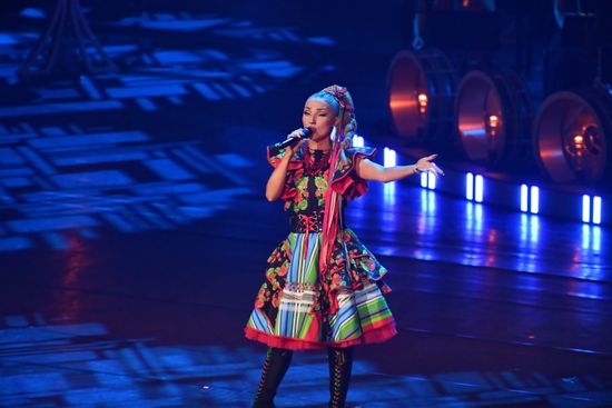 Polish Singer Cleo Performs On Stage Editorial Stock Photo - Stock ...