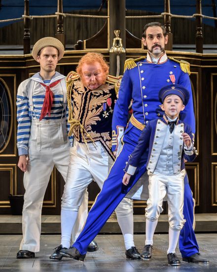 English National Opera Presents Gilbert Sullivans Editorial Stock Photo ...