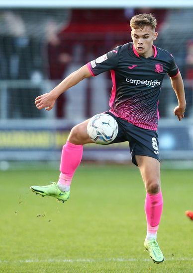 Archie Collins Exeter City Editorial Stock Photo - Stock Image ...