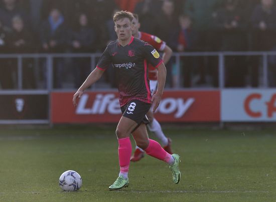 Exeter City Player Archie Collins Attacking Editorial Stock Photo ...