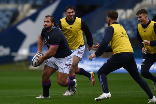 Pierre Schoeman Scotland Squad Prop Editorial Stock Photo - Stock Image ...