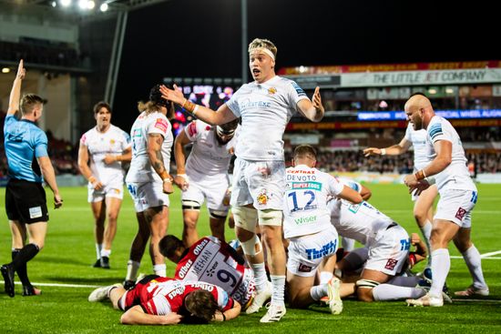 Richard Capstick Exeter Chiefs Celebrates After Editorial Stock Photo ...