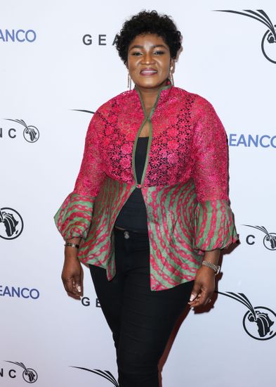 Actress Omotola Jalade Ekeinde Arrives Geanco Editorial Stock Photo ...