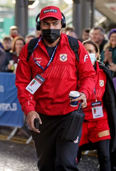 Scotland Vs Tonga Tongas James Faiva Editorial Stock Photo - Stock ...