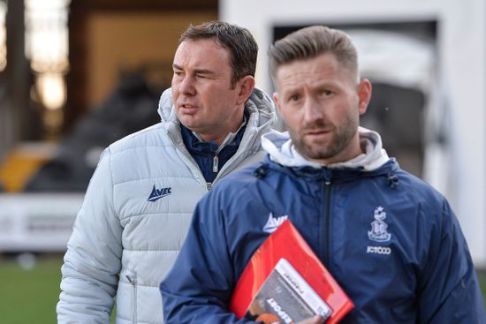 Derek Adams Mark Trueman During Efl Editorial Stock Photo - Stock Image ...