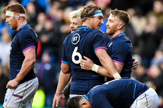 Scotland Vs Tonga Scotlands Jamie Ritchie Editorial Stock Photo - Stock ...