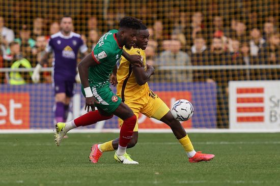 Rollin Menayese Walsall Isaac Olaofe Sutton Editorial Stock Photo ...