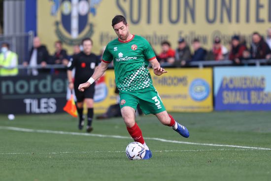 Stephen Ward Walsall During Sutton United Editorial Stock Photo - Stock ...