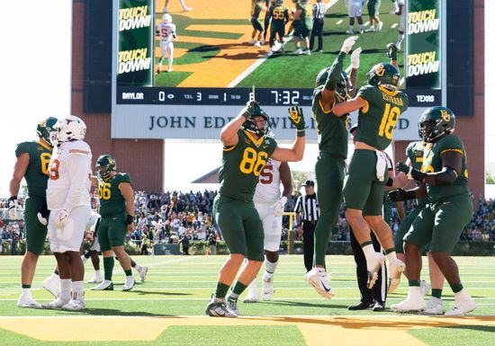 Baylor Bears Wide Receiver Rj Sneed Editorial Stock Photo - Stock Image ...