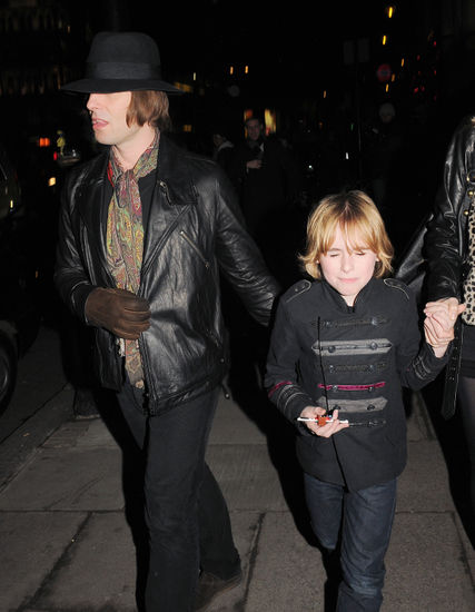 Liam Gallagher His Son Editorial Stock Photo - Stock Image | Shutterstock