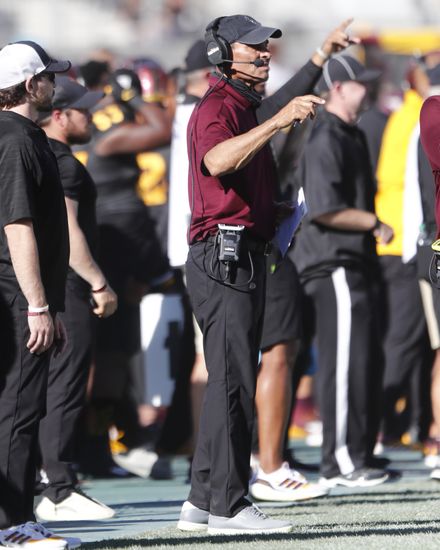 Head Coach Herm Edwards Arizona State Editorial Stock Photo - Stock ...