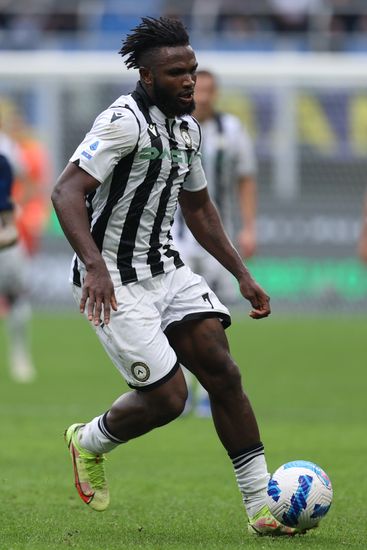 Isaac Succes Udinese Calcio Action Editorial Stock Photo - Stock Image ...