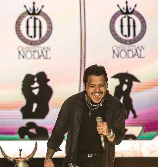 Singer Songwriter Christian Nodal Performs Andres Editorial Stock Photo ...