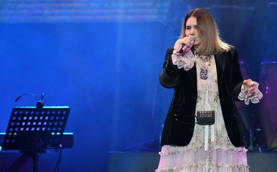 Peruvian Singer Tania Libertad Performs Closing Editorial Stock Photo ...