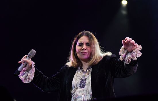 Peruvian Singer Tania Libertad Performs Closing Editorial Stock Photo ...
